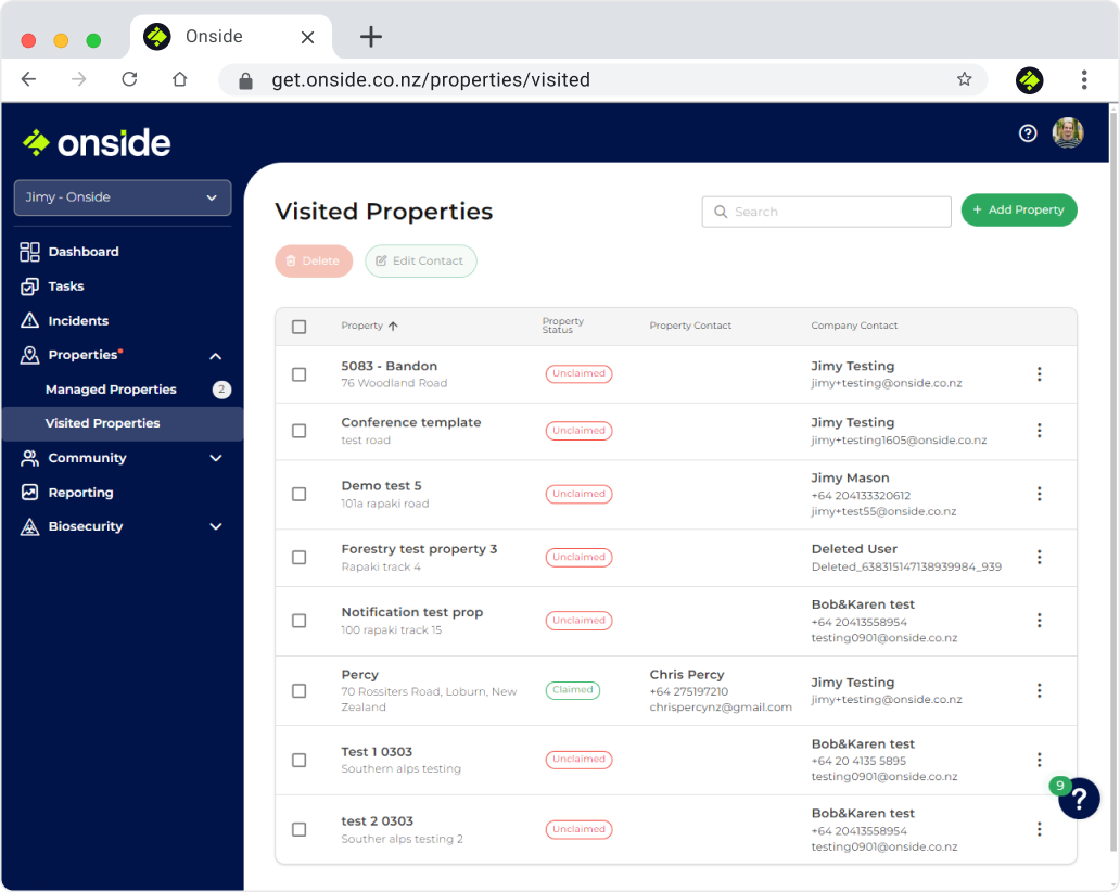 How do I use Onside Teams?